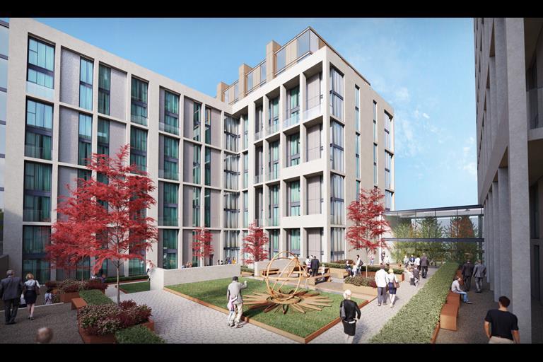 Isg Bags £135m Birmingham Resi Build News Building